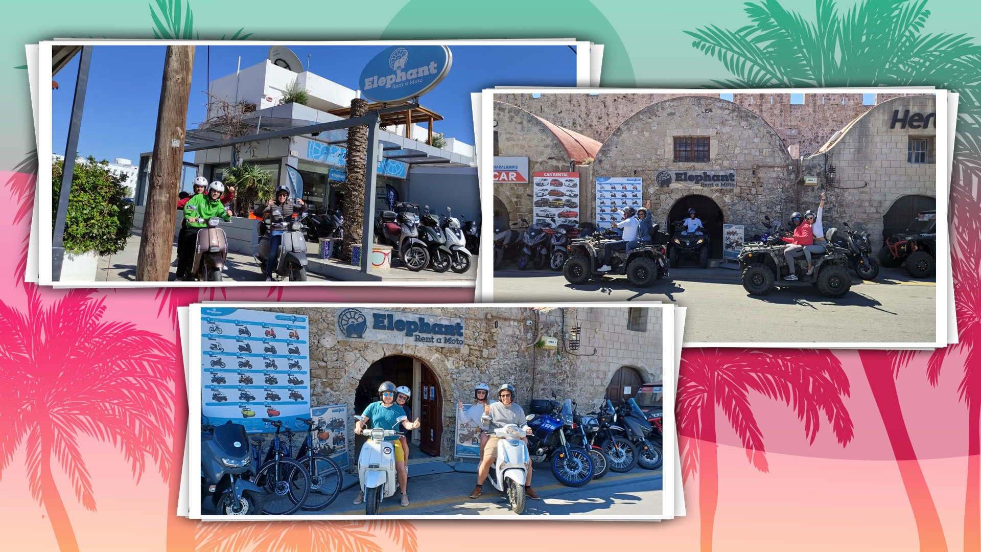 Elephant Rent a Moto in Rhodes & Faliraki | Awarded Service